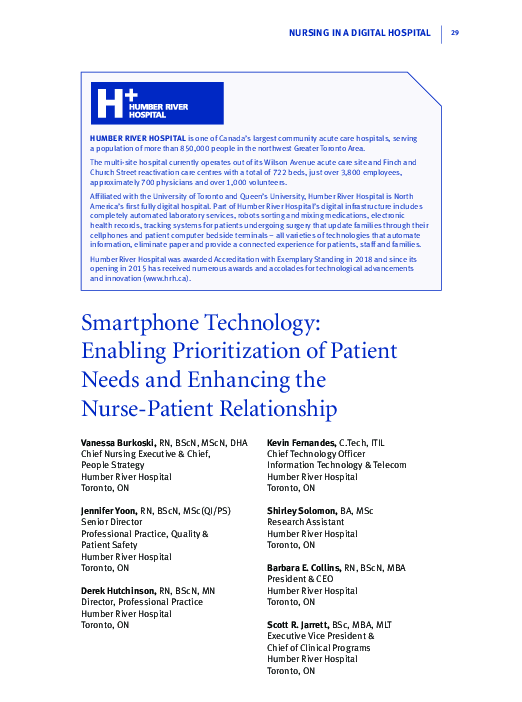 (PDF) Smartphone Technology: Enabling Prioritization of Patient Needs ...