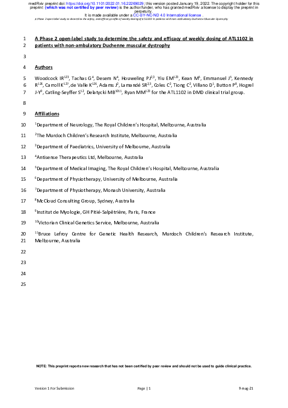 (PDF) A Phase 2 open-label study to determine the safety and efficacy ...