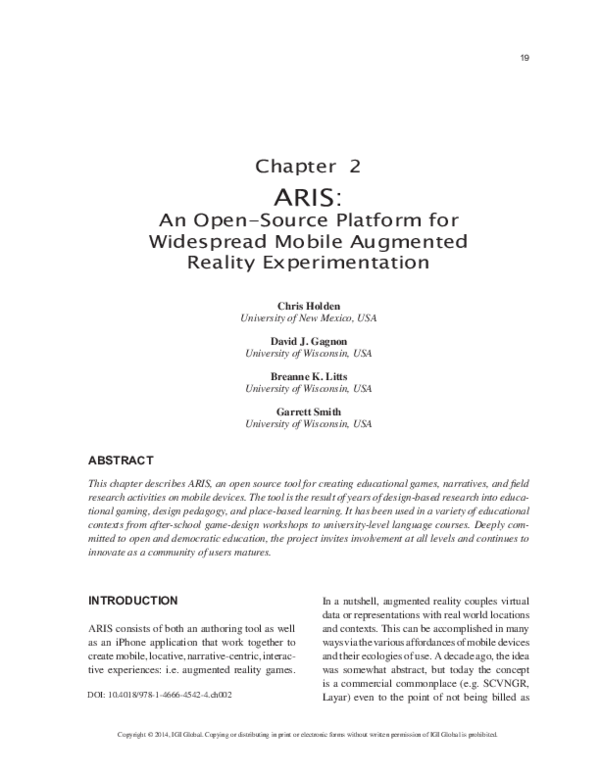 (PDF) Aris
