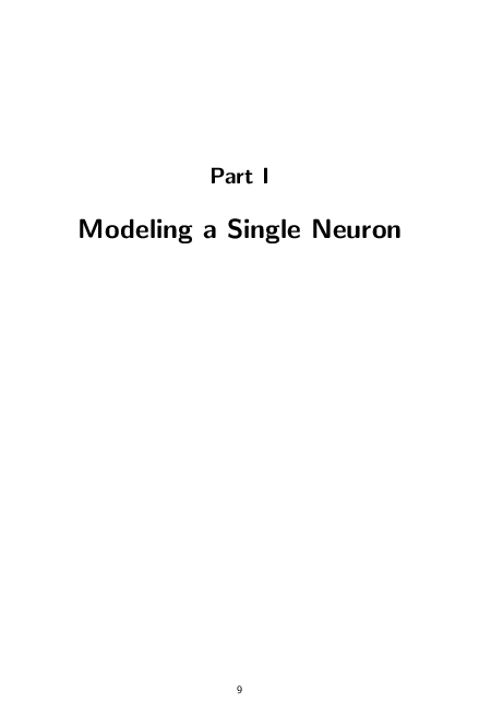 (PDF) Modeling a Single Neuron | Pascal Wallisch - Academia.edu