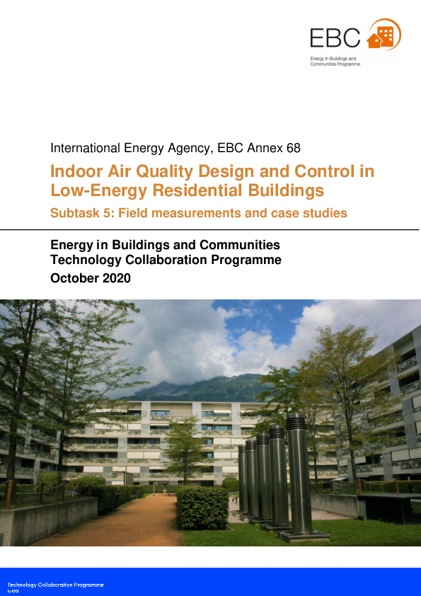 (PDF) IEA Project on Indoor Air Quality Design and Control in Low ...
