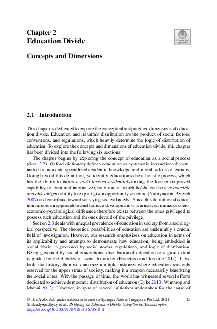 (PDF) Education Divide | Arina Bardhan - Academia.edu