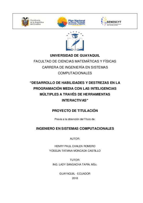 (PDF) Desarrollo de habilidades y destrezas en la programación media ...