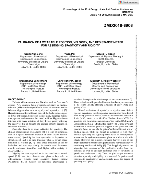 (PDF) Validation of a Wearable Position, Velocity, and Resistance Meter ...