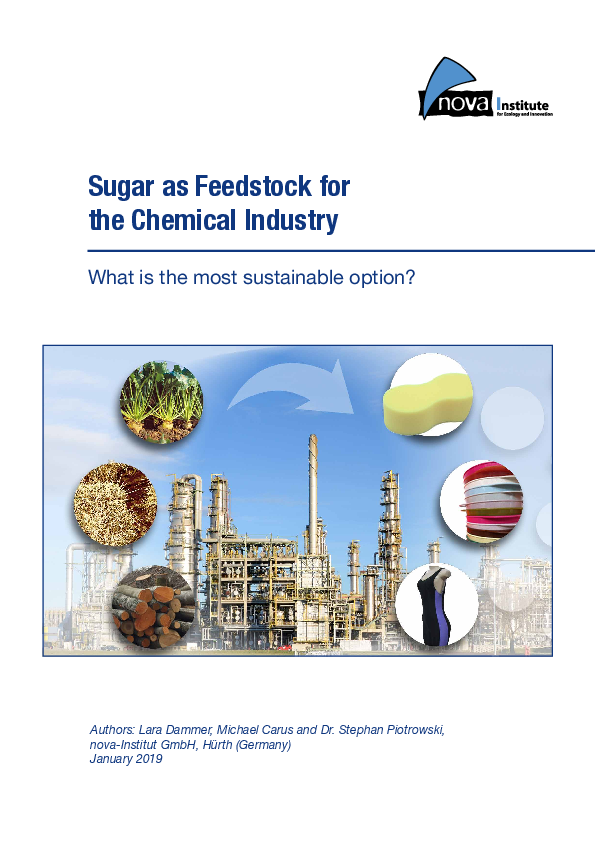 (PDF) Sugar as Feedstock for the Chemical Industry