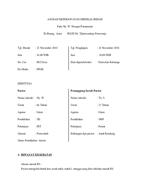 (DOC) ASUHAN KEPERAWATAN MEDIKAL BEDAH