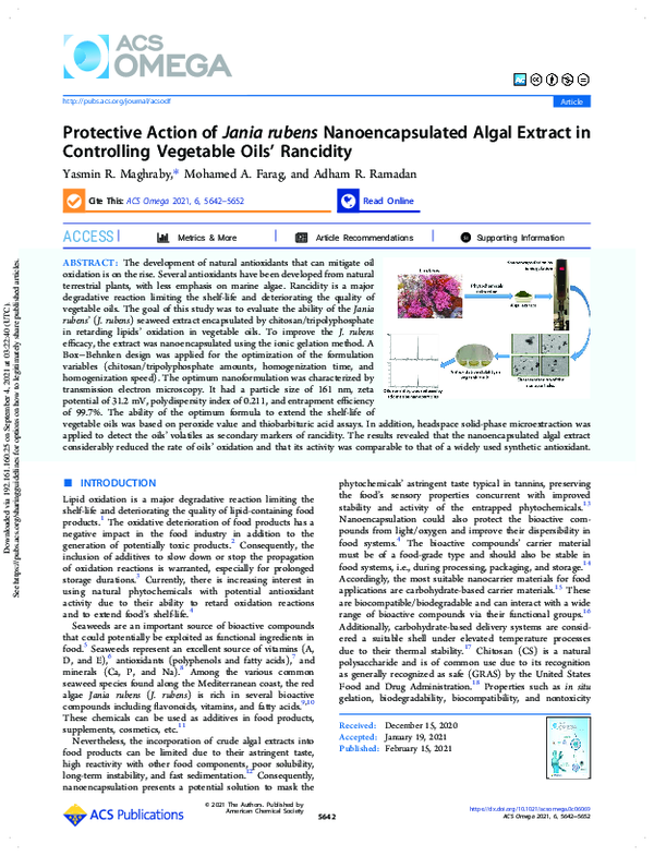 (PDF) Protective Action of Jania rubens Nanoencapsulated Algal Extract in Controlling Vegetable ...