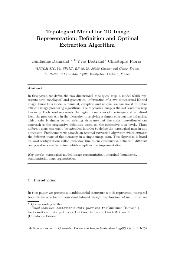 (PDF) Topological model for two-dimensional image representation ...
