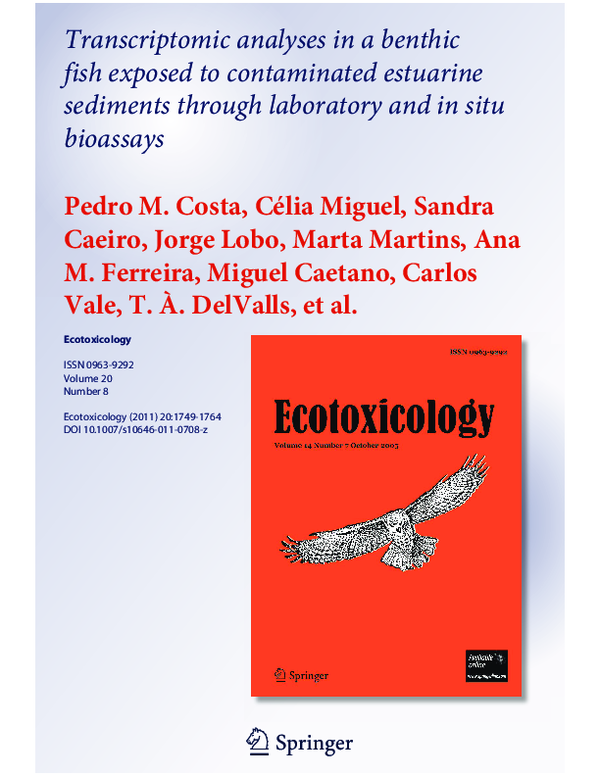 (PDF) Transcriptomic analyses in a benthic fish exposed to contaminated ...