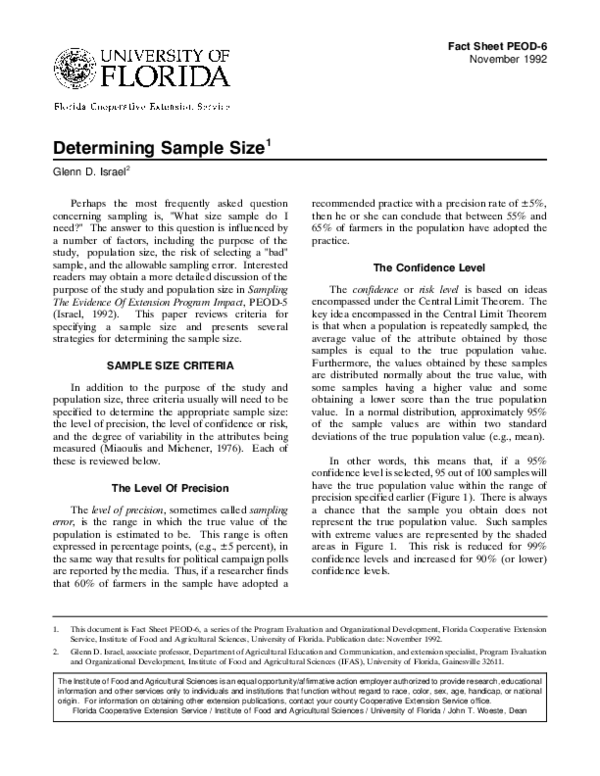 (PDF) Sample size Yamane