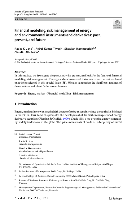 (PDF) Financial modeling, risk management of energy and environmental instruments and ...