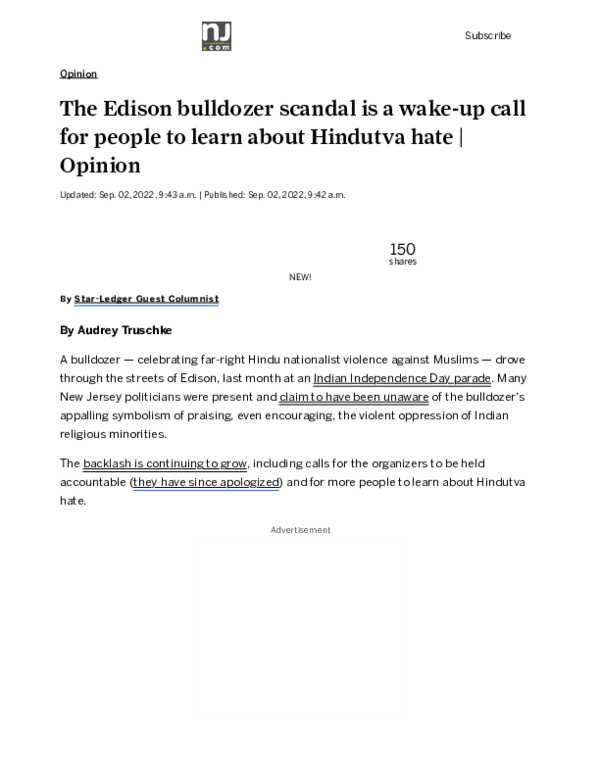 (PDF) The Edison bulldozer scandal is a wake-up call for people to ...