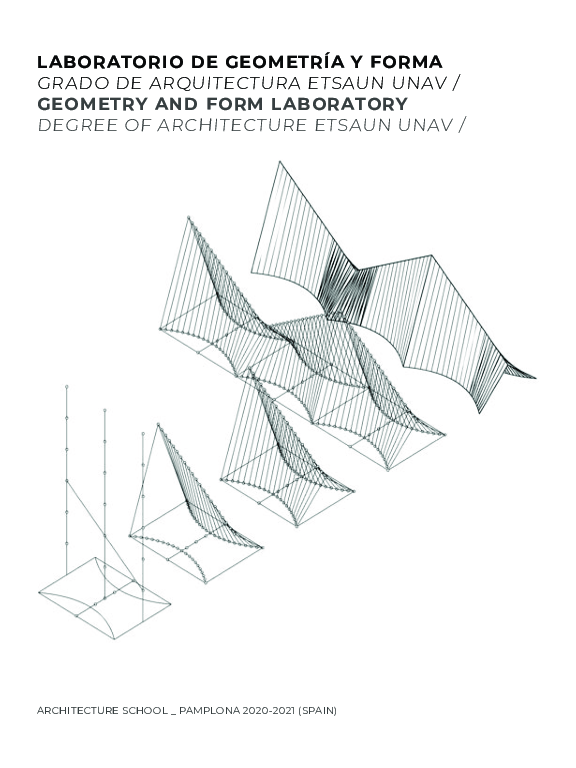 (PDF) LABORATORIO DE GEOMETRÍA Y FORMA GRADO DE ARQUITECTURA ETSAUN UNAV / GEOMETRY AND FORM ...