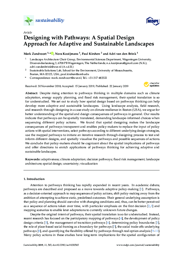 (PDF) Designing with Pathways: A Spatial Design Approach for Adaptive and Sustainable Landscapes ...