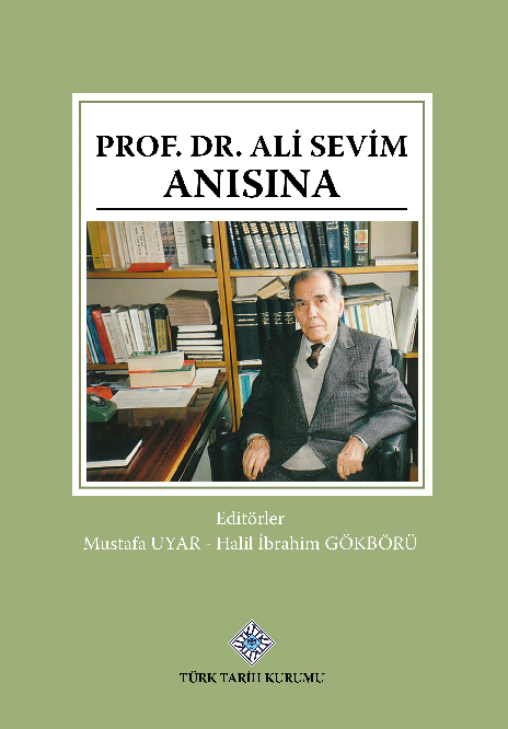 (PDF) Prof. Dr. Ali Sevim Anısına