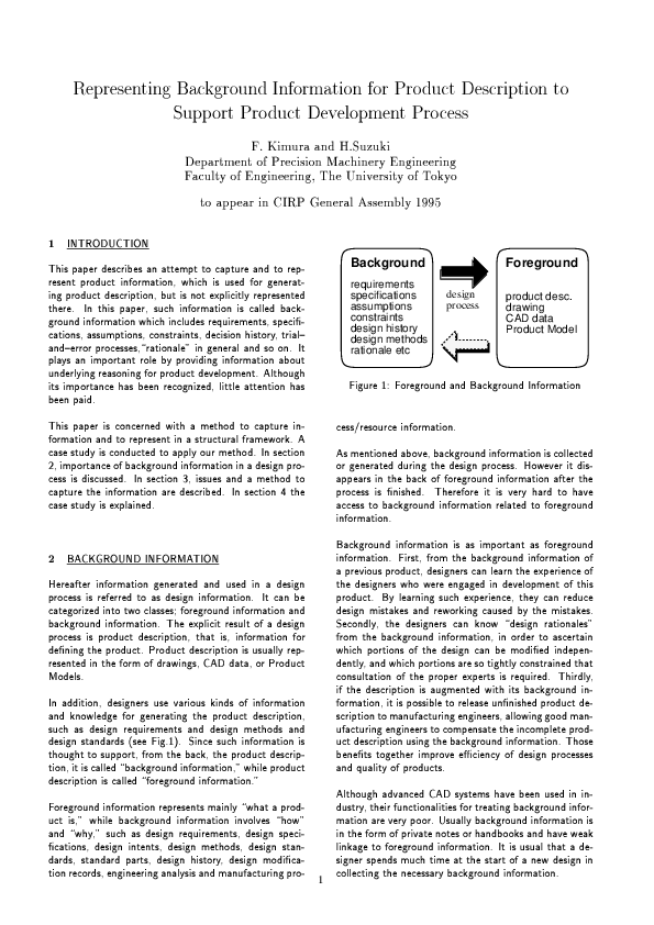 (PDF) Representing Background Information for Product Description to ...