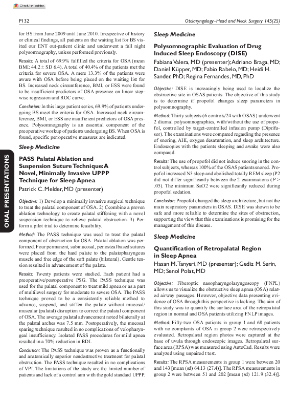 (PDF) Polysomnographic Evaluation of Drug Induced Sleep Endoscopy (DISE ...