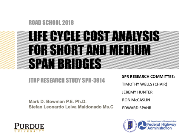(PDF) Life-Cycle Cost Analysis for Short- and Medium-Span Bridges