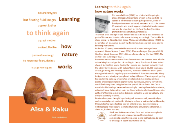 (PDF) Refocusing Humanity's Place in Nature