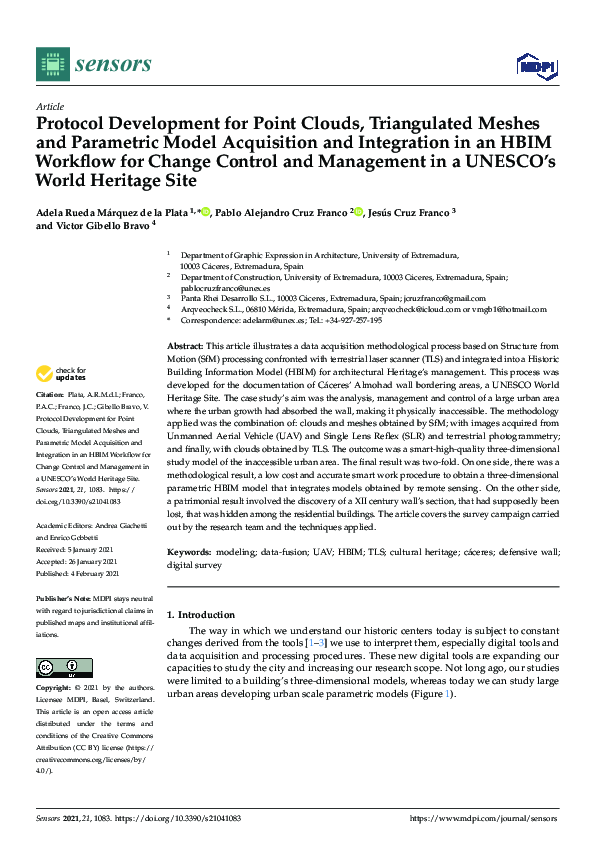 (PDF) Protocol Development for Point Clouds, Triangulated Meshes and Parametric Model ...