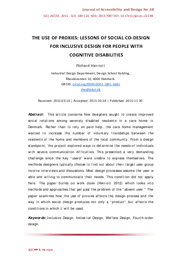 (PDF) People with Disabilities: Materials for Teaching Accessibility ...