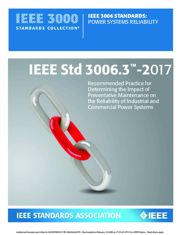 (PDF) Recommended Practice for Determining the Impact of Preventative ...