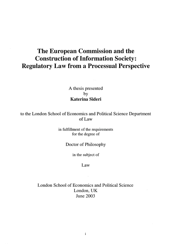 (PDF) The European Commission and the construction of information ...