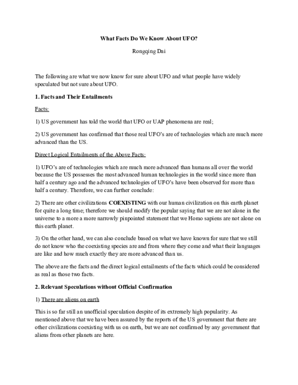 (DOC) What Facts Do We Know About UFO