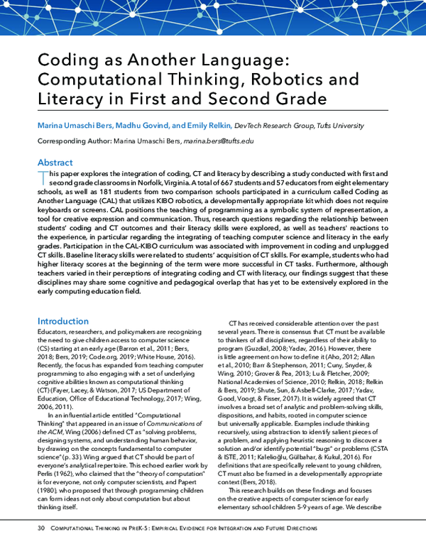 (PDF) Coding as another language