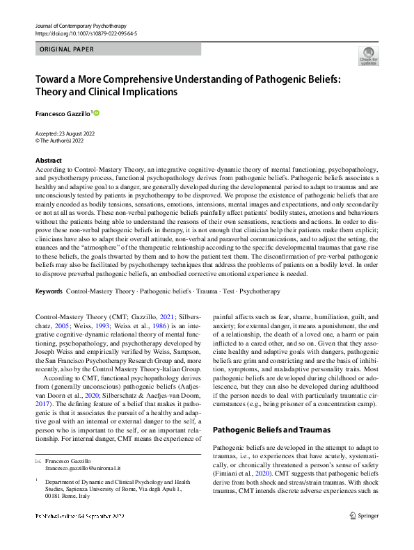 (PDF) .Gazzillo (2022). Toward a more comprehensive understanding of ...