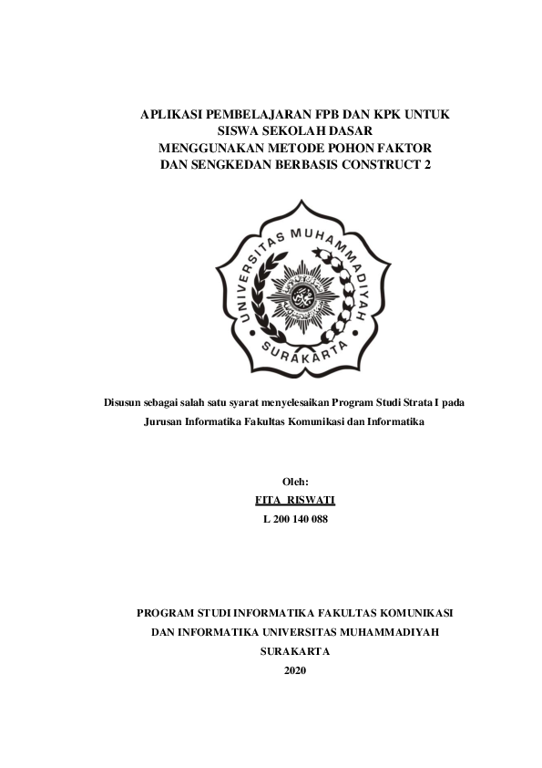 (PDF) Aplikasi Pembelajaran FPB Dan KPK Untuk Siswa Sekolah Dasar ...