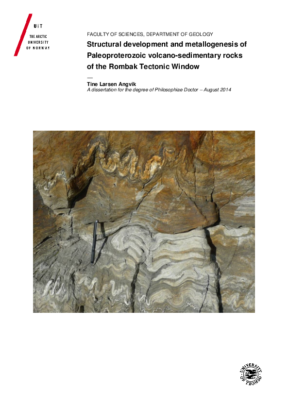 (PDF) Structural development and metallogenesis of Paleoproterozoic ...