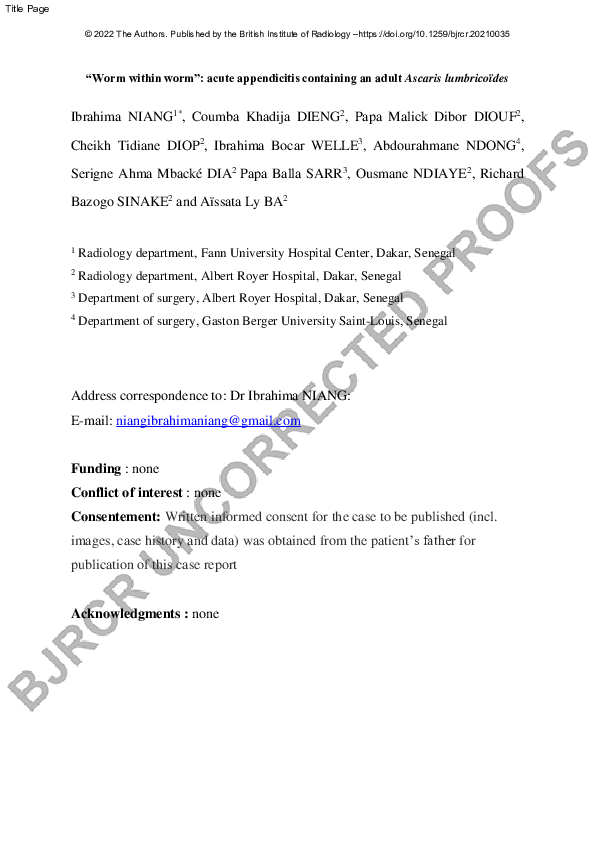 (PDF) “Worm within worm”: acute appendicitis containing an adult ...