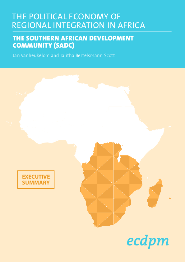 (PDF) Executive Summary SADC Study 1 Executive Summary