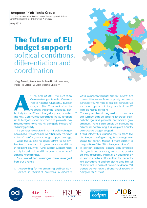 (PDF) European Think-Tanks Group
