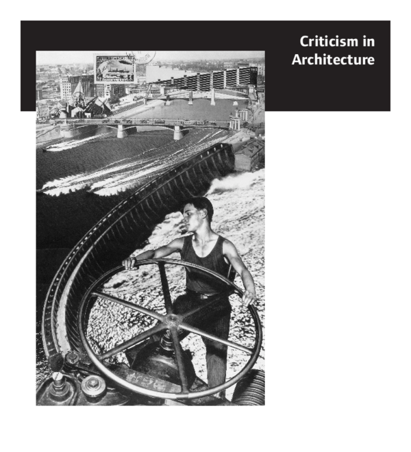 (PDF) Editorial: On Criticism in Architecture: An Invitation to Practice