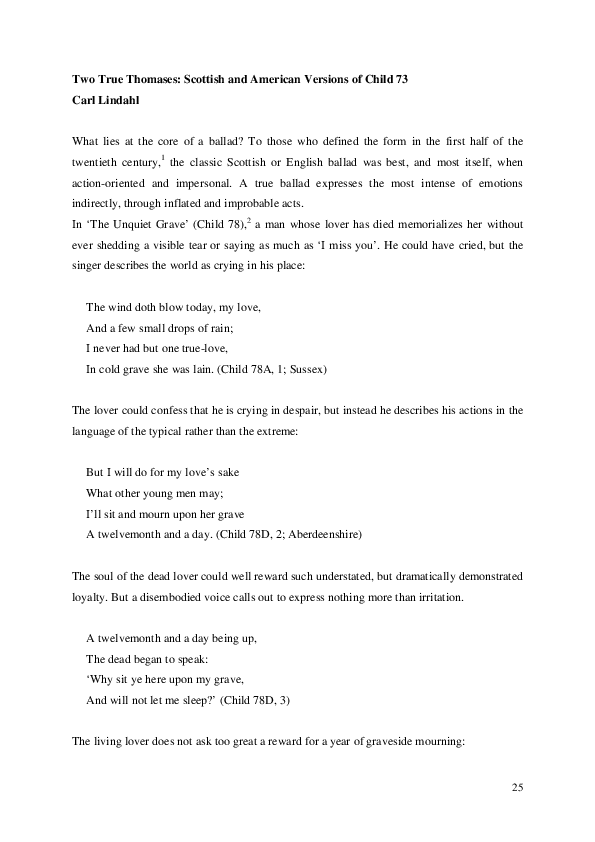 (PDF) Two True Thomases