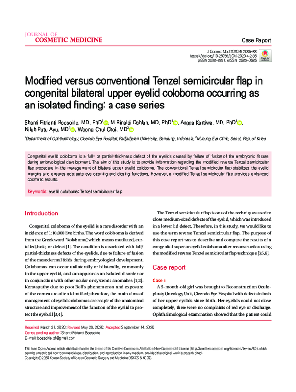 (PDF) Modified versus conventional Tenzel semicircular flap in ...