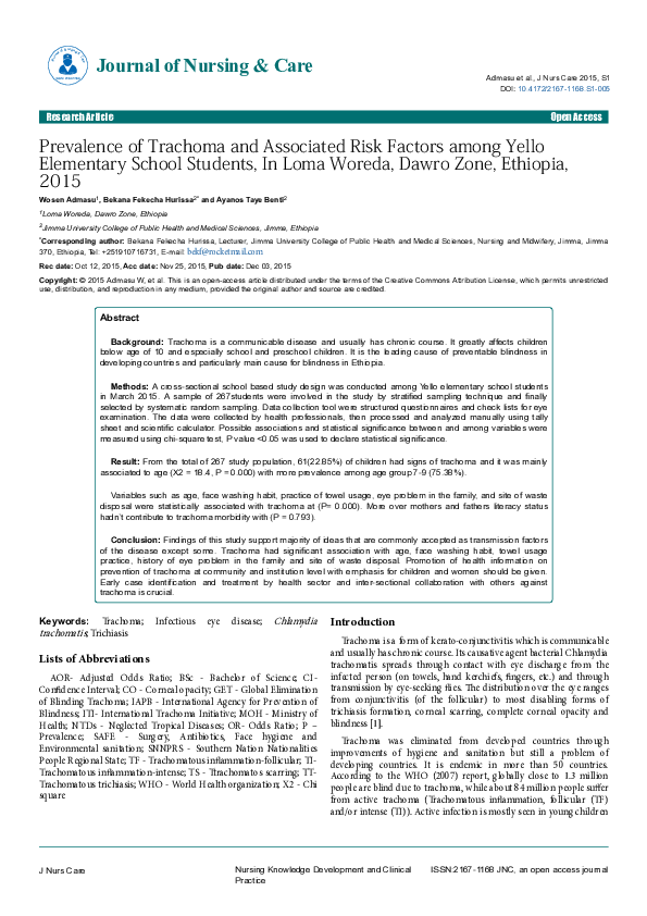 (PDF) Assessment of Factors Affecting Performance of Nurses Working at ...