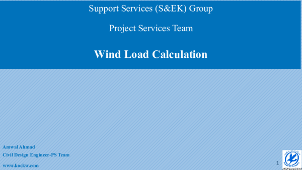 (PPT) Wind Load Calculation