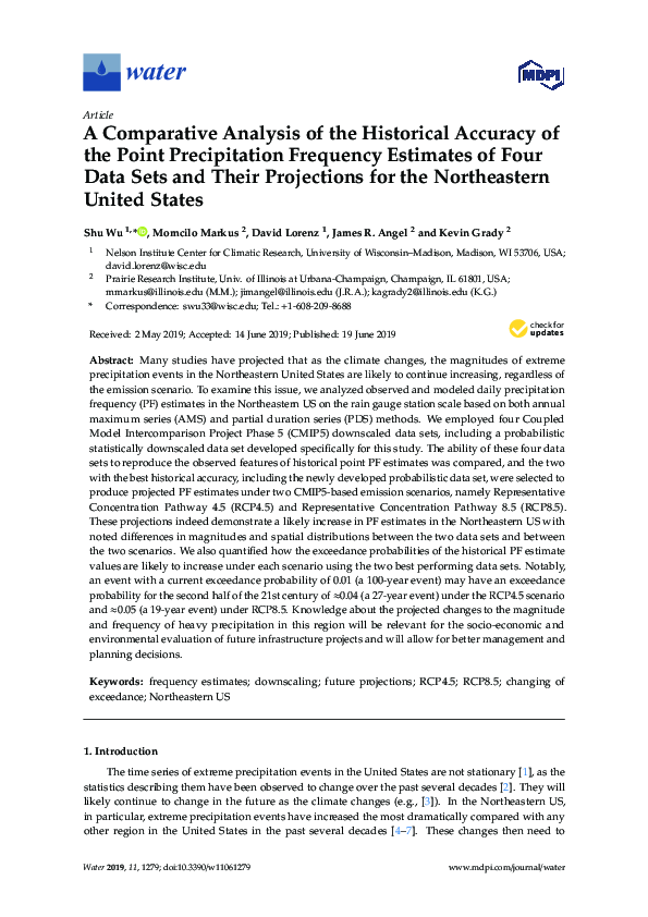 (PDF) A Comparative Analysis of the Historical Accuracy of the Point ...