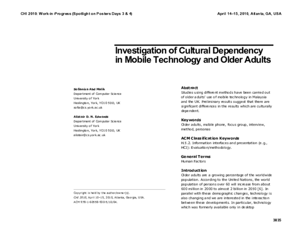 (PDF) HCI): Evaluation/methodology. General Terms