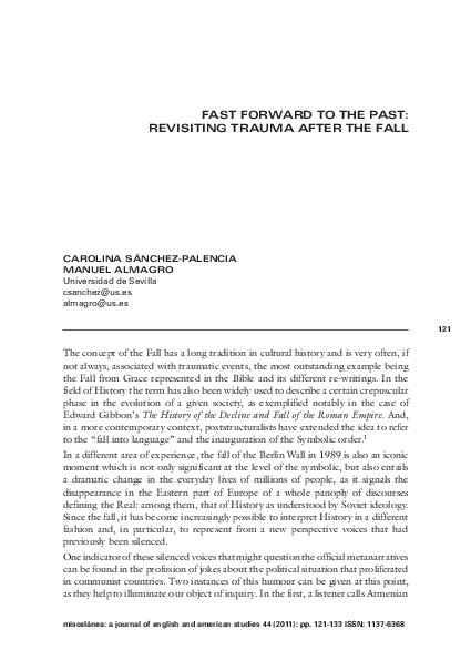 (PDF) Fast Forward to the Past: Revisiting Trauma After the Fall
