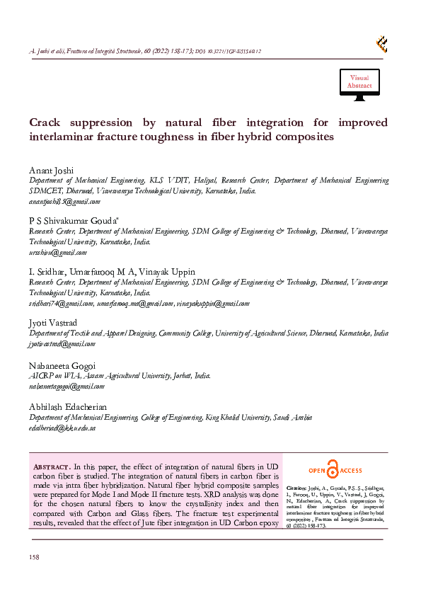 (PDF) Crack suppression by natural fiber integration for improved ...
