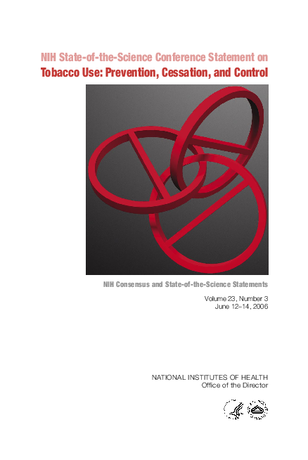 (PDF) Tobacco use: prevention, cessation, and control
