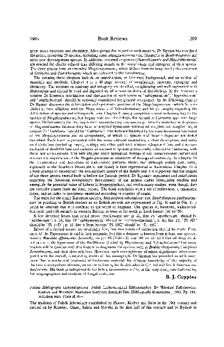 (PDF) Polska Bibliografia Lichenologiczna [Polish Lichenological ...