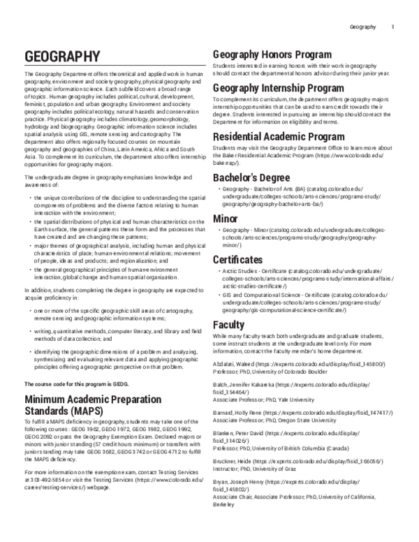 (PDF) Geography