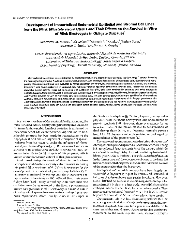 (PDF) Development of immortalized endometrial epithelial and stromal ...