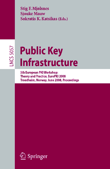 (PDF) Public Key Infrastructure