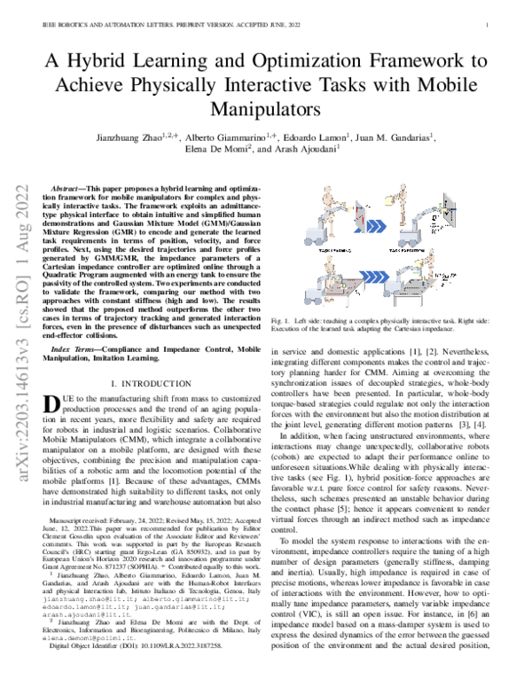 (PDF) A Hybrid Learning and Optimization Framework to Achieve ...
